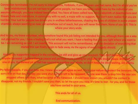 Connection Terminated By Bendy5552 On Deviantart