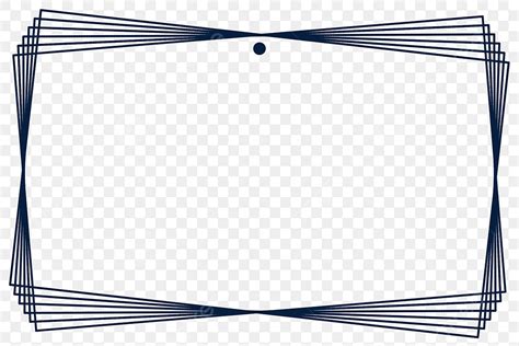Simple Geometric Border PNG Image Simple Geometric Border Minimalism Simple Frame PNG Image