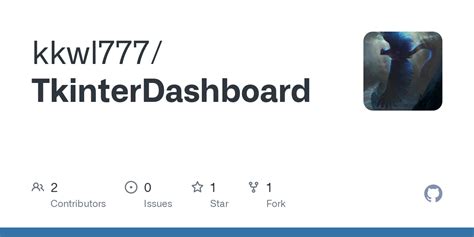 GitHub Kkwl TkinterDashboard