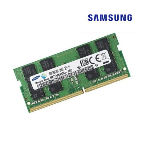 Samsung 16gb Ddr4 Ram Sodimm 2400 Mhz Laptop Arbeitsspeicher Comptech E U
