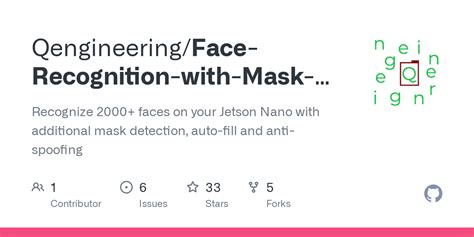 GitHub Qengineering Face Recognition With Mask Jetson Nano Recognize