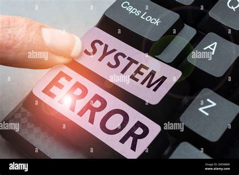 conceptual display system error business overview technological