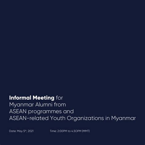 မြန်မာနိုင်ငံမှ Asean The Movement မြန်မာ့အရွေ့