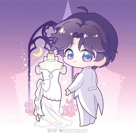 Pin By Lily Pon On Cute Chibi Deep Space Chibi Anime Chibi