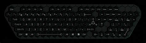 Hexagon 01 Keyboard On Behance