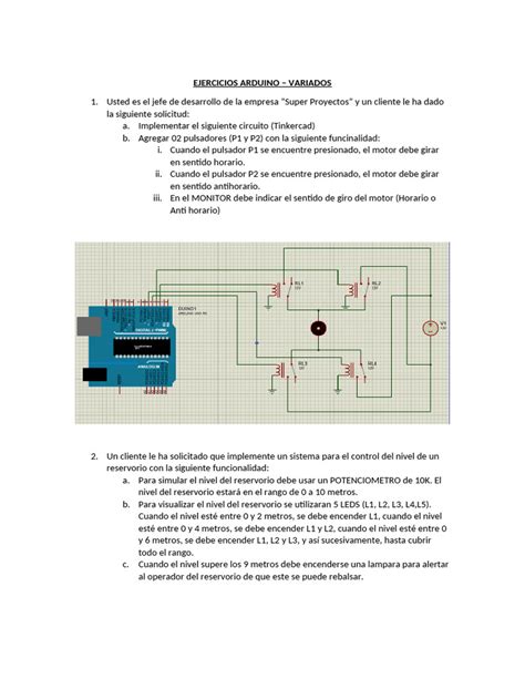 ejercicios arduino variados pdf