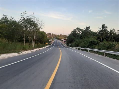 ลาดยางเสร็จแล้ว 16 กม ถนนบ้านคลองผักขม หนุนทางเข้าอ่างเก็บน้ำนฤบดินทรจินดา ปราจีนบุรี สระแก้ว