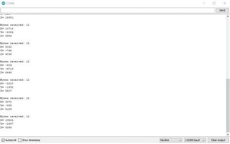 mpu6050 transmission data with espnow cifertech
