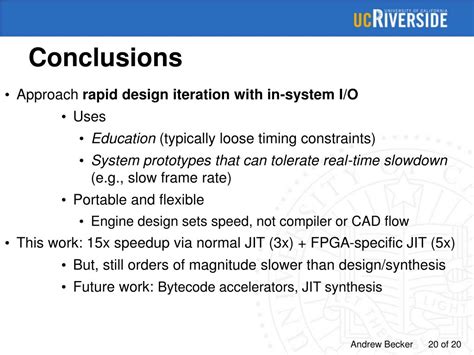 Ppt Just In Time Compilation For Fpga Processor Cores Powerpoint Presentation Id1706225