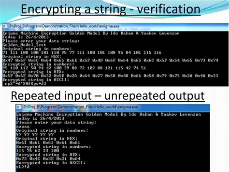 PPT FPGA Encryption Decryption System Based On The Enigma Final