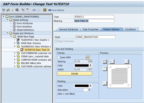 sap sample programs bar code for smartforms step by step
