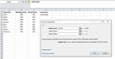 How To Do An IF Statement In Excel New Horizons