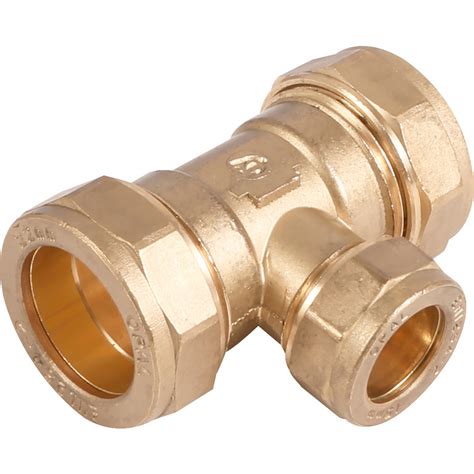 Made4trade Compression Reducing Tee 28 X 28 X 22mm Toolstation