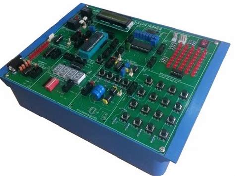 LCD 8051 EMBEDDED MICROCONTROLLER TRAINER Model Name Number PTPL E079B 2 Bit Optically