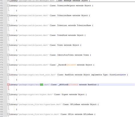 no specific code offset can be found · issue 234 · impact i reflutter