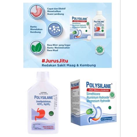 Jual Polysilane Polysilane Tablet Polysilane Tab Polysilane Syrup
