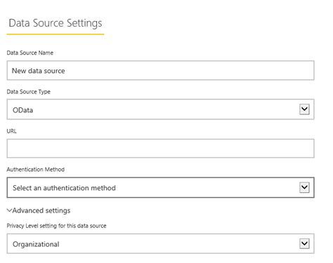 solved power bi app setup odata connection microsoft fabric community
