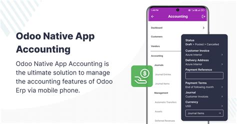 Odoo Native App Accounting Mobikul