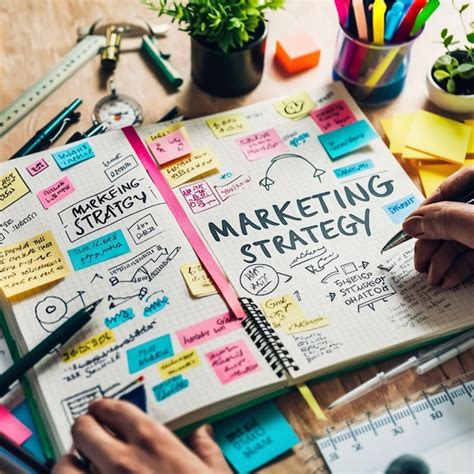 Strategy Framework Of Marketing Campaign Concept Premium Ai Generated