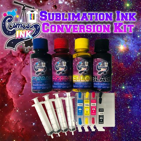Sublimation Ink Conversion Kit For Epson Wf Printers Cosmos Ink®
