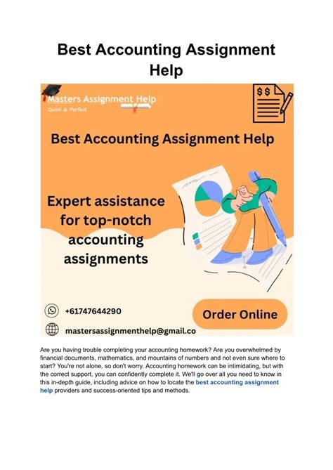 Ppt Best Accounting Assignment Help Powerpoint Presentation Free