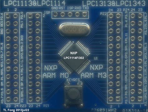 Fongarm Nxp Lpc1114f 302 Board Notes