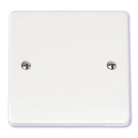 Buy Scolmore Click Mode Gang Single Blank Plate White CMA Online From Websparky
