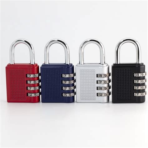 4 Digit Password Lock Combination Padlock For Luggages Jinlei Lock