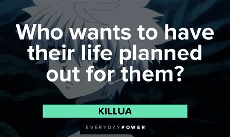 Hxh Killua Quotes