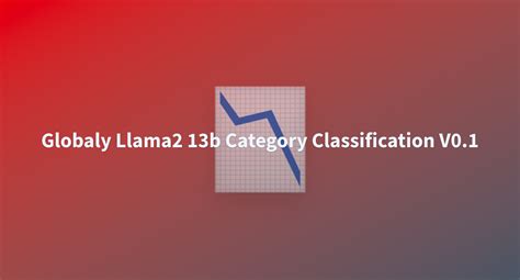 Ezunigafglobaly Llama2 13b Category Classification V01 At Main