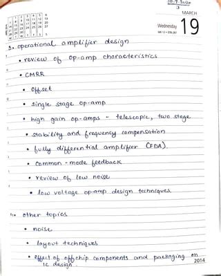 Analog IC Design Course Topics PDF
