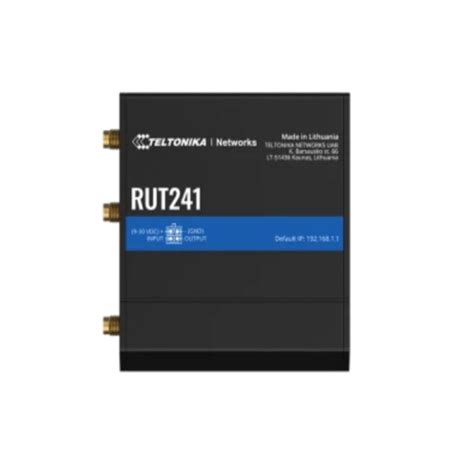 Teltonika Rut241 Instant Lte Failover Compact And Powerful Industrial 4g Lte Router Firewall