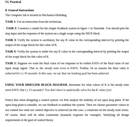 Solved Simple Feedback System Consider The System Shown In Chegg Com
