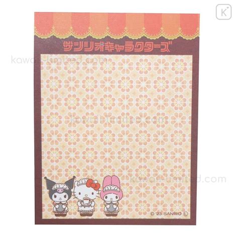 Japan Sanrio Mini Notepad Characters Maid Kawaii Limited