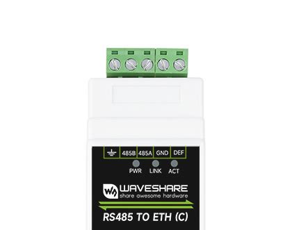 Industrial Serial Server RS485 Na RJ45 Eth TCP IP To Serial Rail Mount Malina314