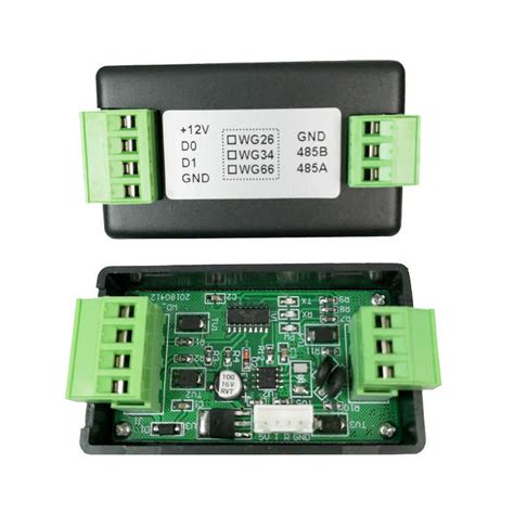 Rs485 Keypad Reader For Biometric Access Control Wiegand Converter