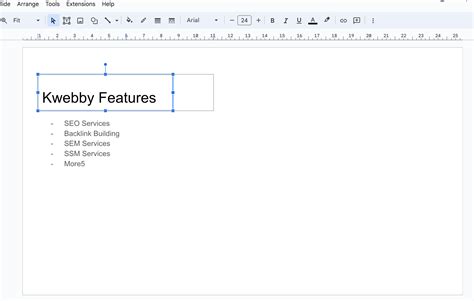 How To Create Text Columns In Google Slides In 3 Steps | Kwebby