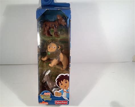 Fisher Price Go Diego Go Nickelodeon Safari Figures Etsy