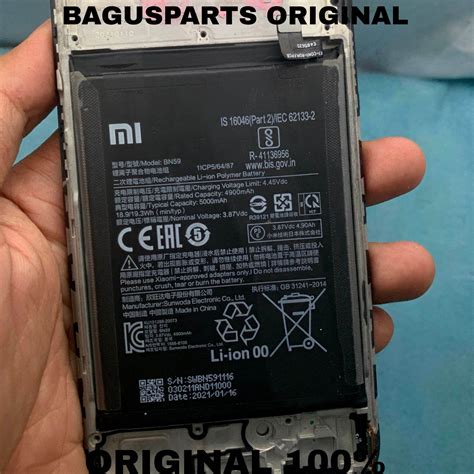 BATERAI BATTERY BATRE BATERAY BN59 XIAOMI REDMI NOTE 10 NOTE 10S ORIGINAL COPOTAN Lazada