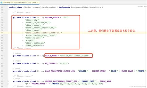篇二：springboot27 Oauth2 Server使用jdbc存储registeredclient