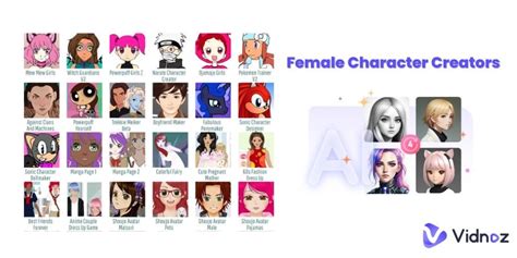 Top Female Character Creators D Full Body NSFW
