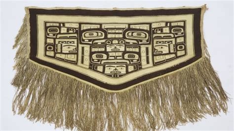 140 Year Old Chilkat Blanket Bought At Auction To Return To Atlin B C Cbc News
