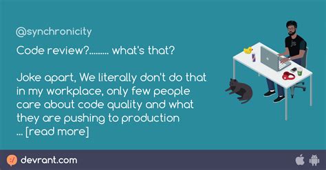 best code review experience devrant