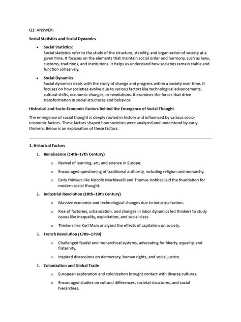 Sociology Important Topics Pdf Solidarity Émile Durkheim