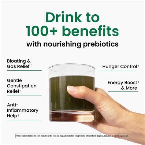 Prebiotic Fiber With Super Greens Ombre