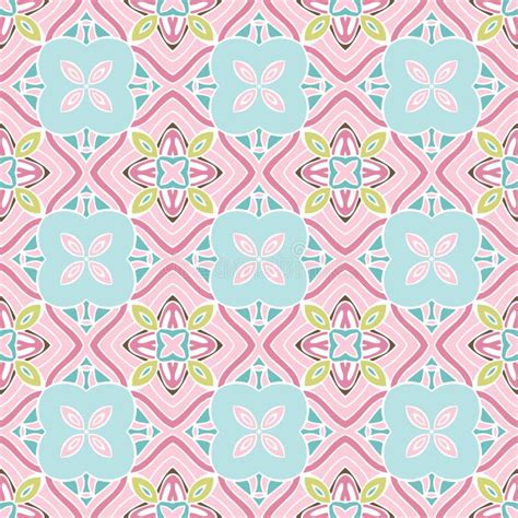 Seamless Vectoe Cute Tiles Stock Vector Illustration Of Abstract