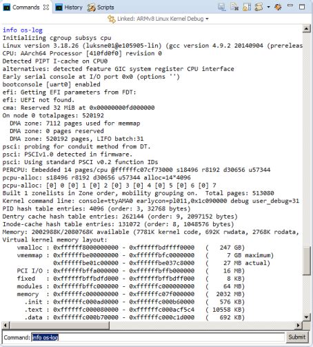 debugging the armv8 a linux kernel with ds 5 tools software and ides