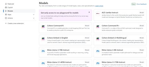 Discover Github Models Experiment Freely With Ai Innovations