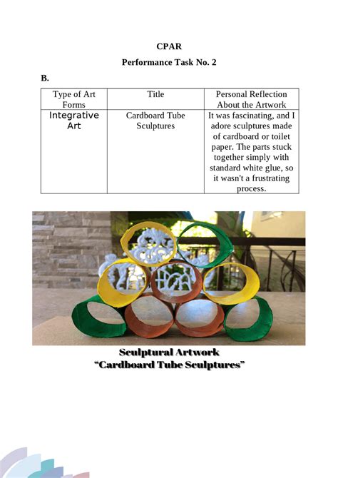 Cpar Additional Activities Docsity