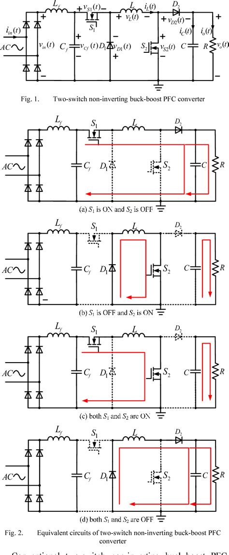 Figure 1 From Single Phase Two Switch Pccm Buck Boost Pfc Converter